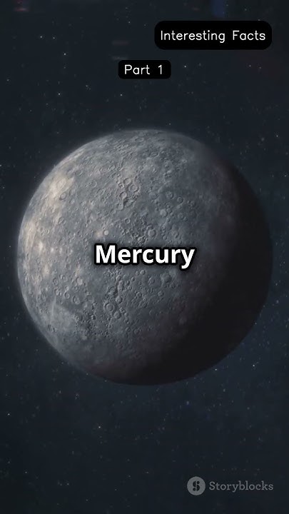 Mercury: The Smallest and Fastest Planet in Our Solar System! - YouTube