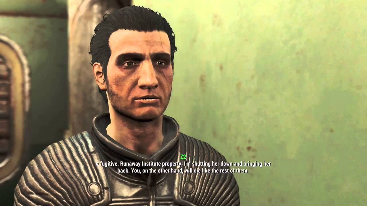 Fallout 4: Killing Courser Z2-47 - YouTube