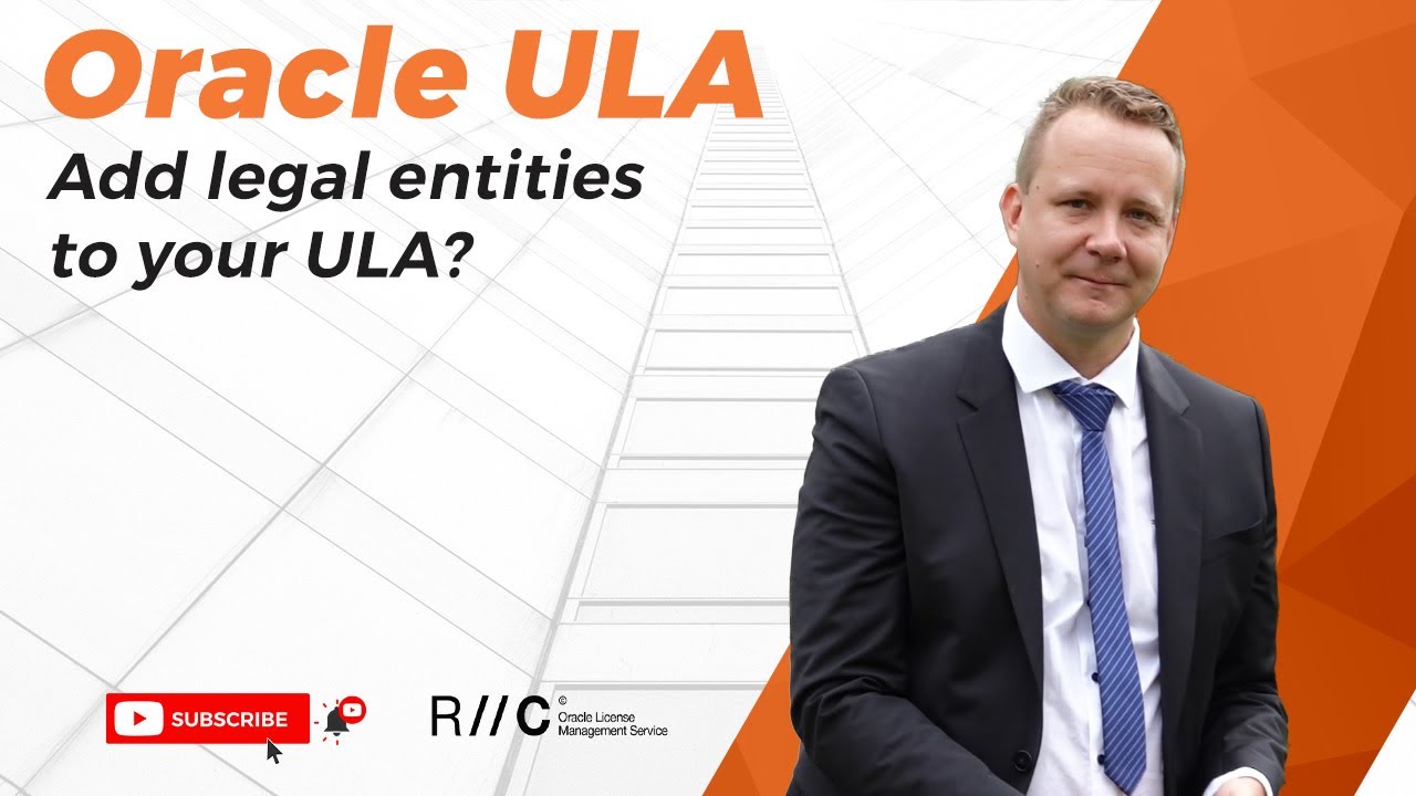 Acquisitions will not always be included Oracle ULA, that will be a ...