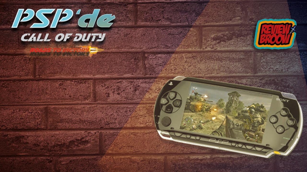 PSP'DE COD: Call of Duty: Roads to Victory !! - YouTube