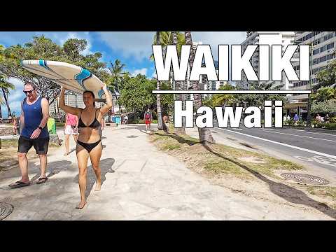 Welcome to Waikiki TODAY! 🏖 February 01, 2026 Walking Tour.