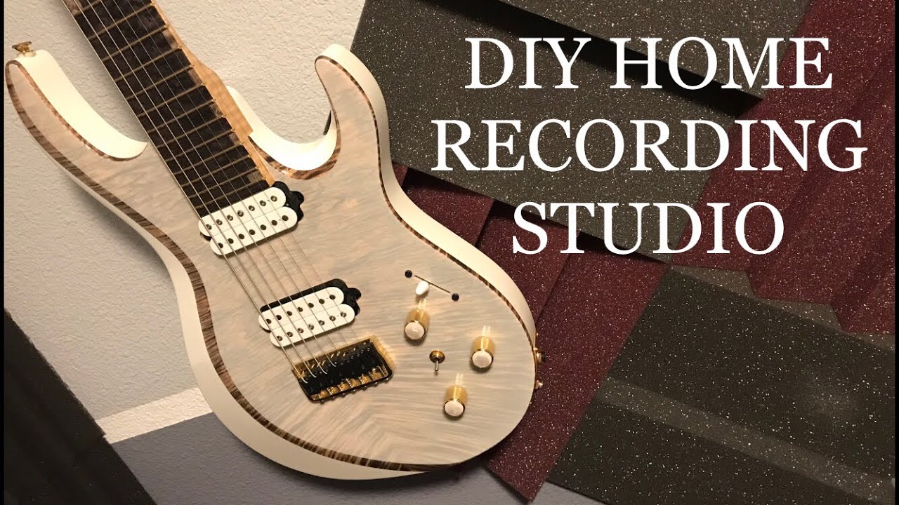 Building My Home Recording Studio (Time-lapse) - YouTube