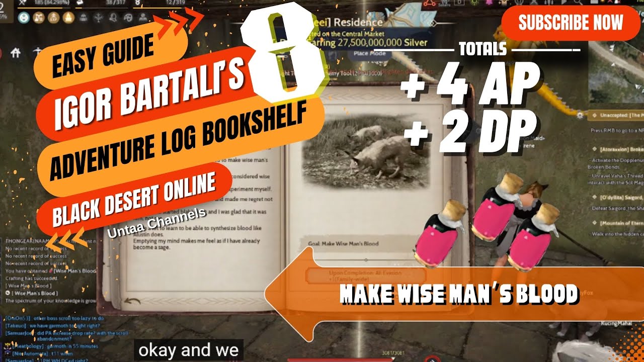 Make Wise Man’s Blood | Igor Bartali’s Adventure Log Book 8 - YouTube