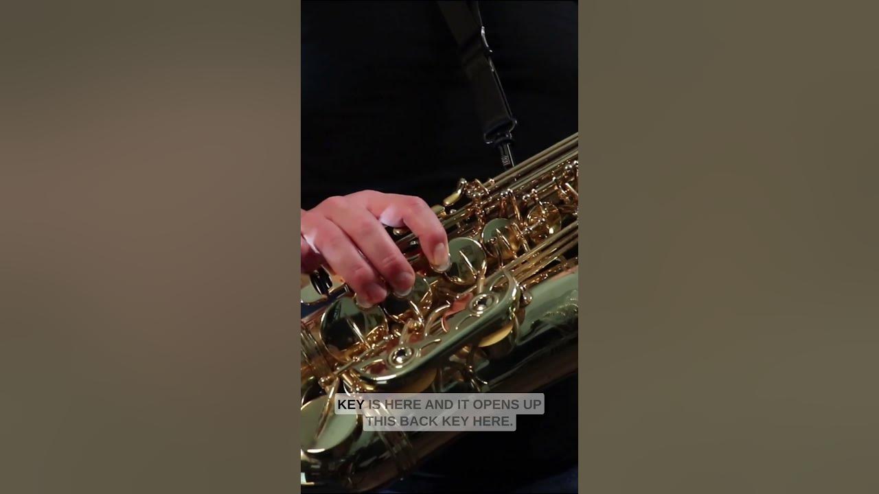 Two Ways To Play F# On Sax #saxophonelessons #saxlessons #sax - YouTube