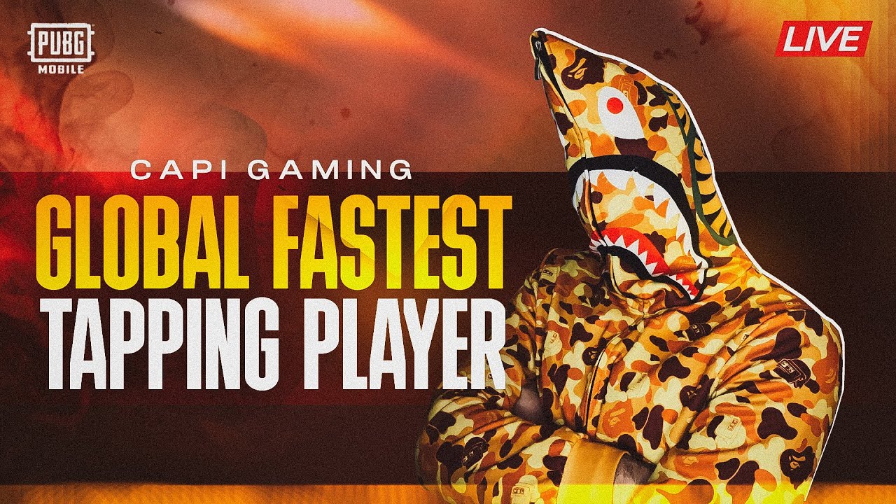 Single Tap Gameplay with Capi Gaming in BGMI ! LIVE Pubg Mobile - YouTube