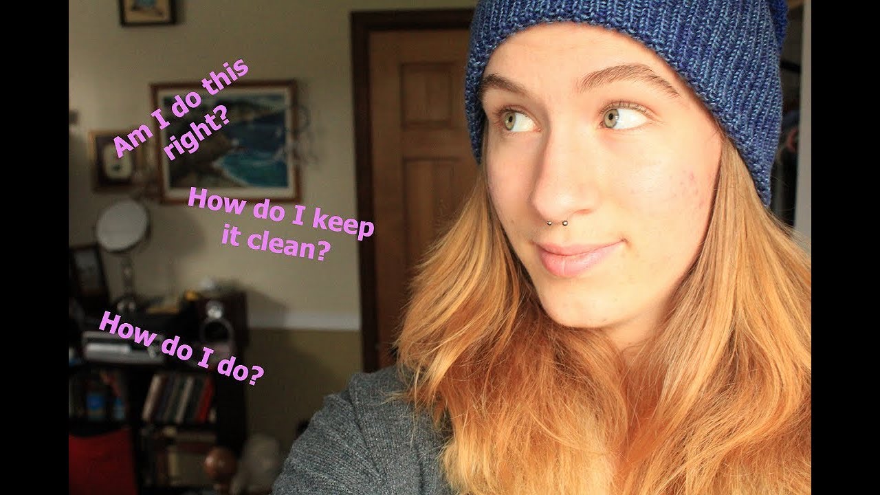 How to Clean a Navel(belly button) Piercing with Salt Soaks - YouTube