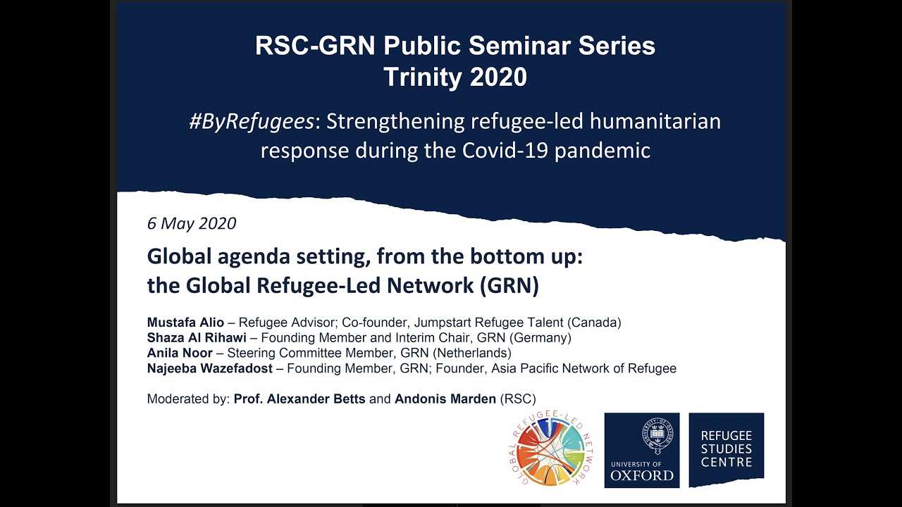 "Global agenda setting, from the bottom up: the Global Refugee-Led ...