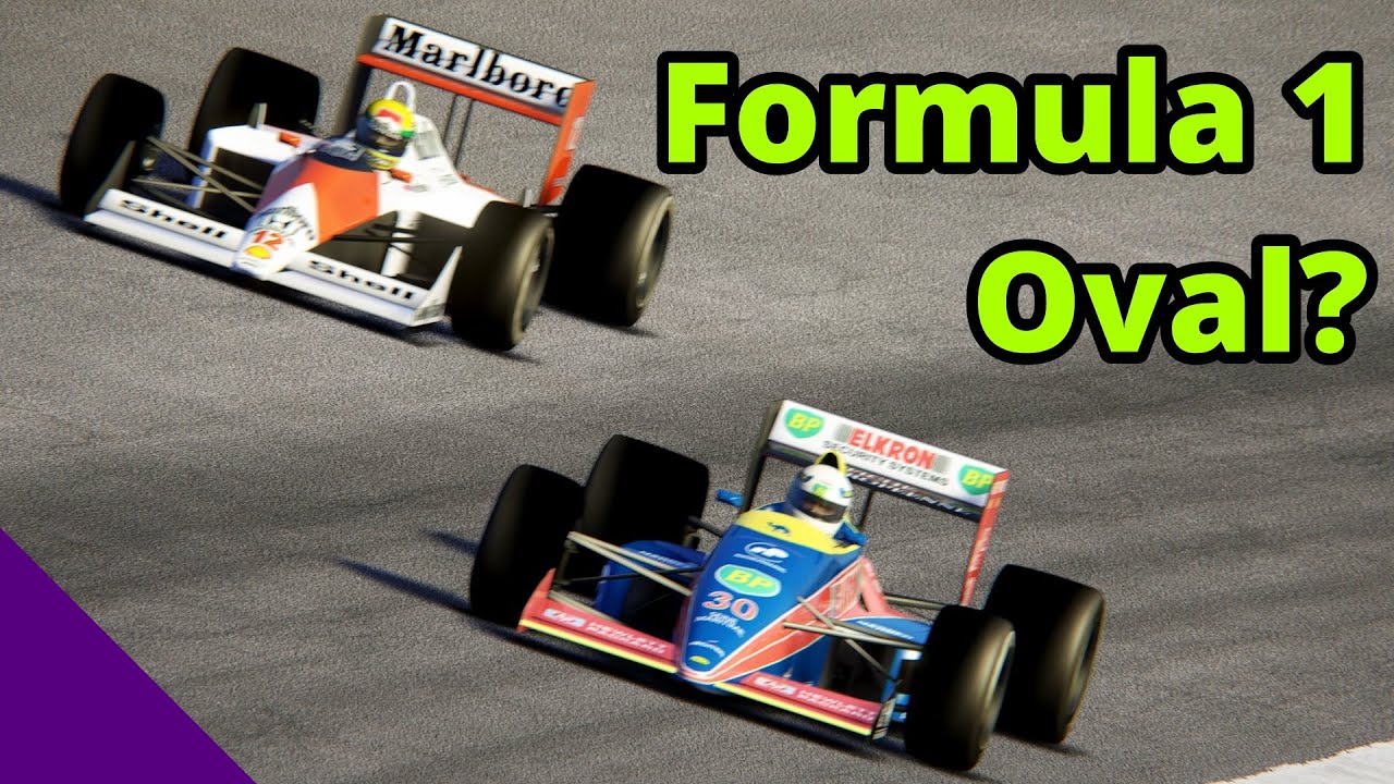 FORMULA 1 Oval Racing - Driven by Artificial Intelligence - YouTube