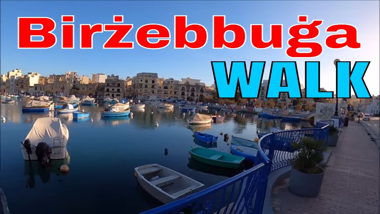 Birżebbuġa Promenade Walk Part 1 - YouTube