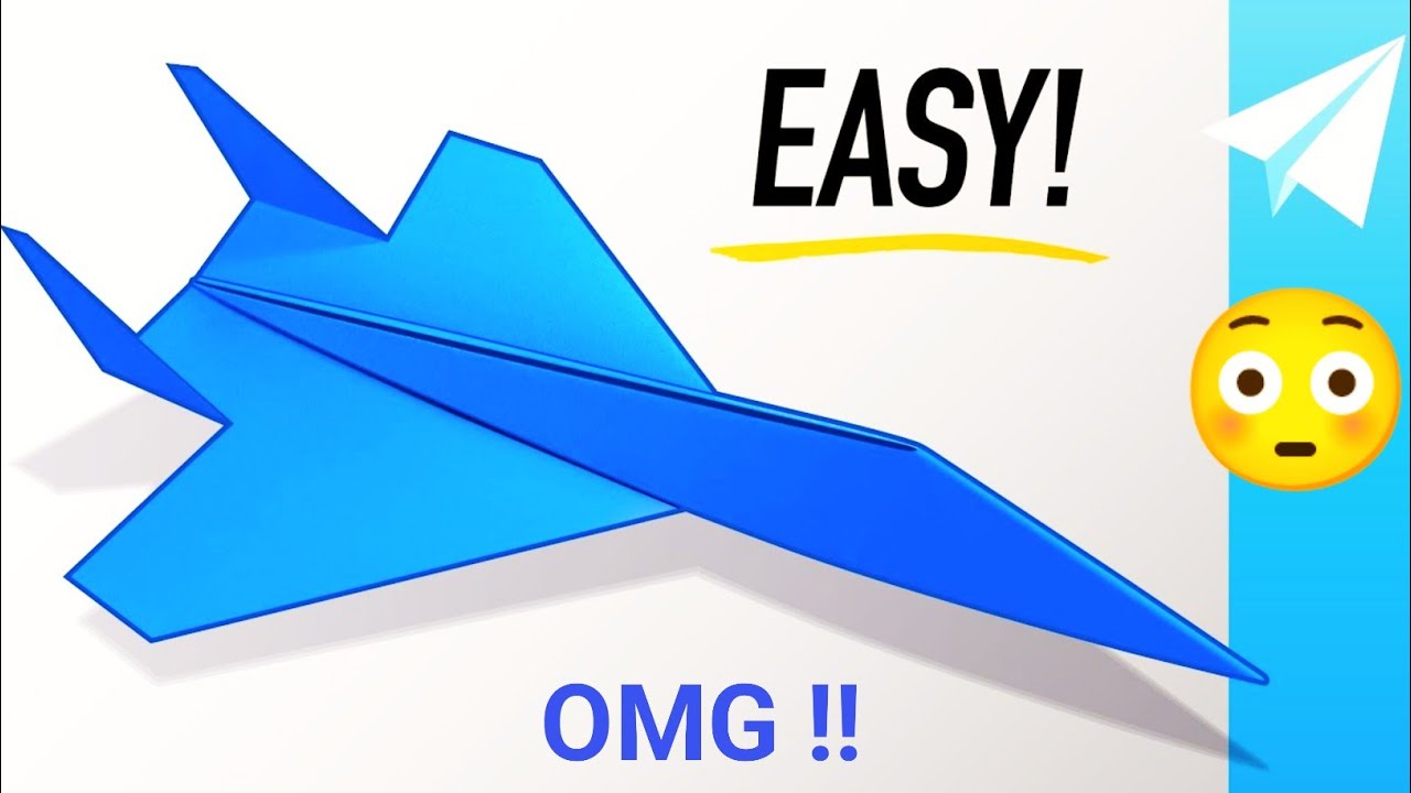 Paper Plane / How To Make Paper Airplane Easy that Fly Far / paper ...