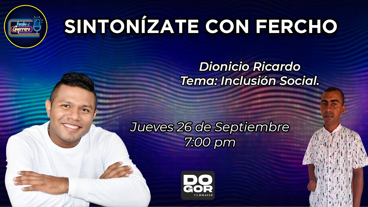 🔊 EN VIVO | SINTONÍZATE CON FERCHO | HOY INVITADO ESPECIAL, DIONICIO ...