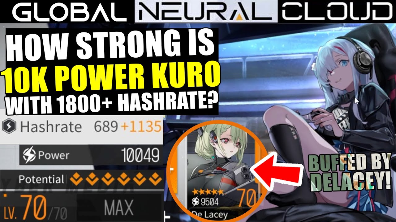 How Strong Is 10k Power Kuro With 1800++ Hashrate Buffed By Delacey ...