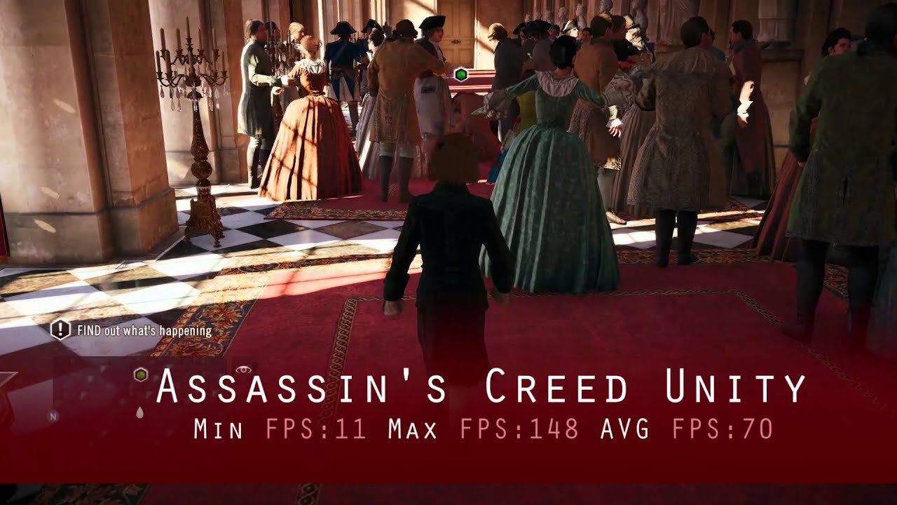Assassin's Creed Unity 4K Benchmark Max Settings - YouTube