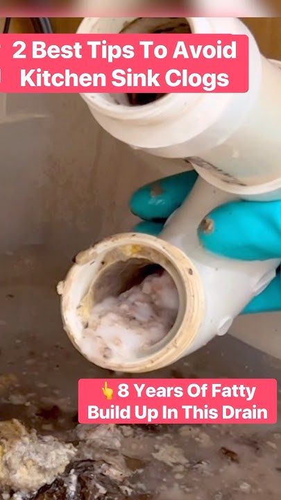 2 SUPER EASY Ways To Prevent Clogged Kitchen Sinks! #hometips #diytips ...