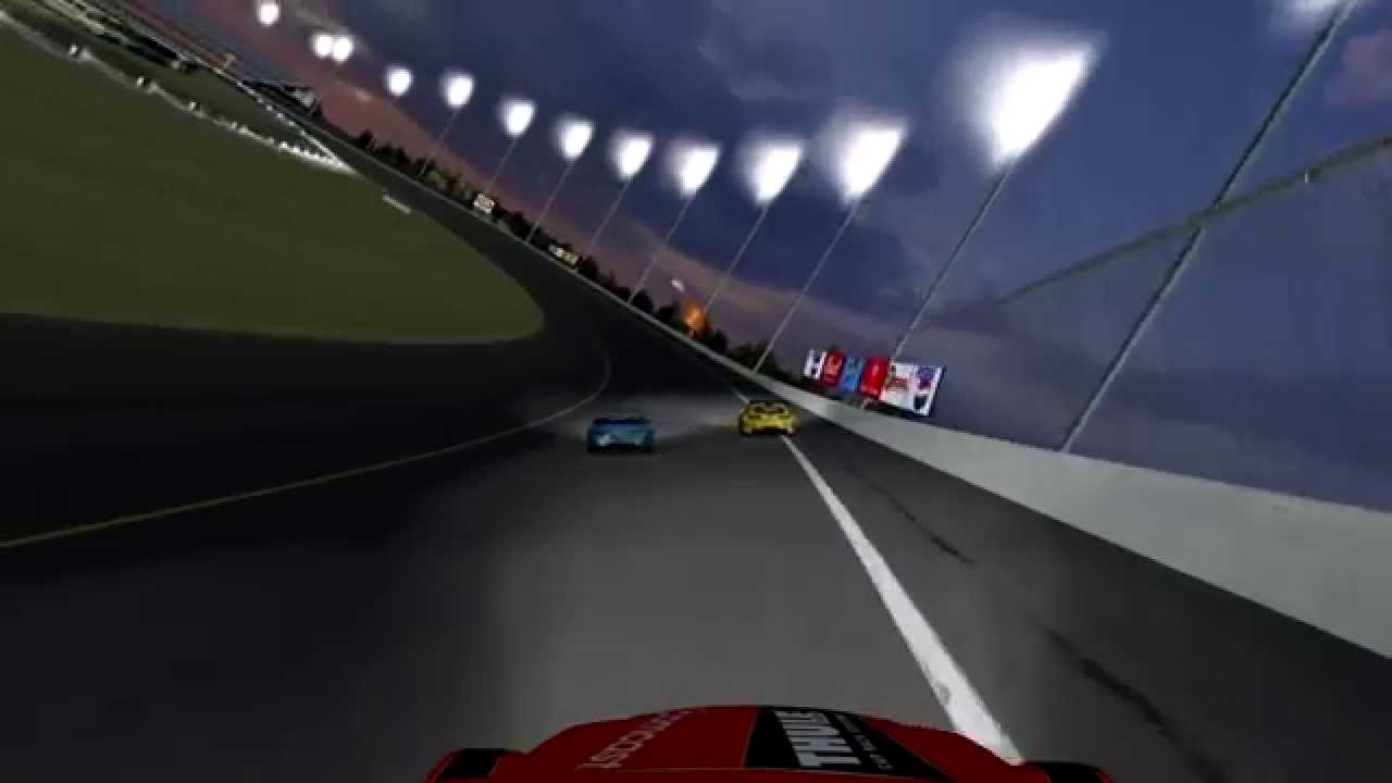 Big fight on the Daytona Infield WTCC Rfactor - YouTube