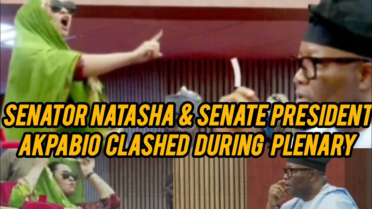 WATCH THE FULL VIDEO: SENATE PRESIDENT AKPABIO ORDER SENATOR NATASHA ...