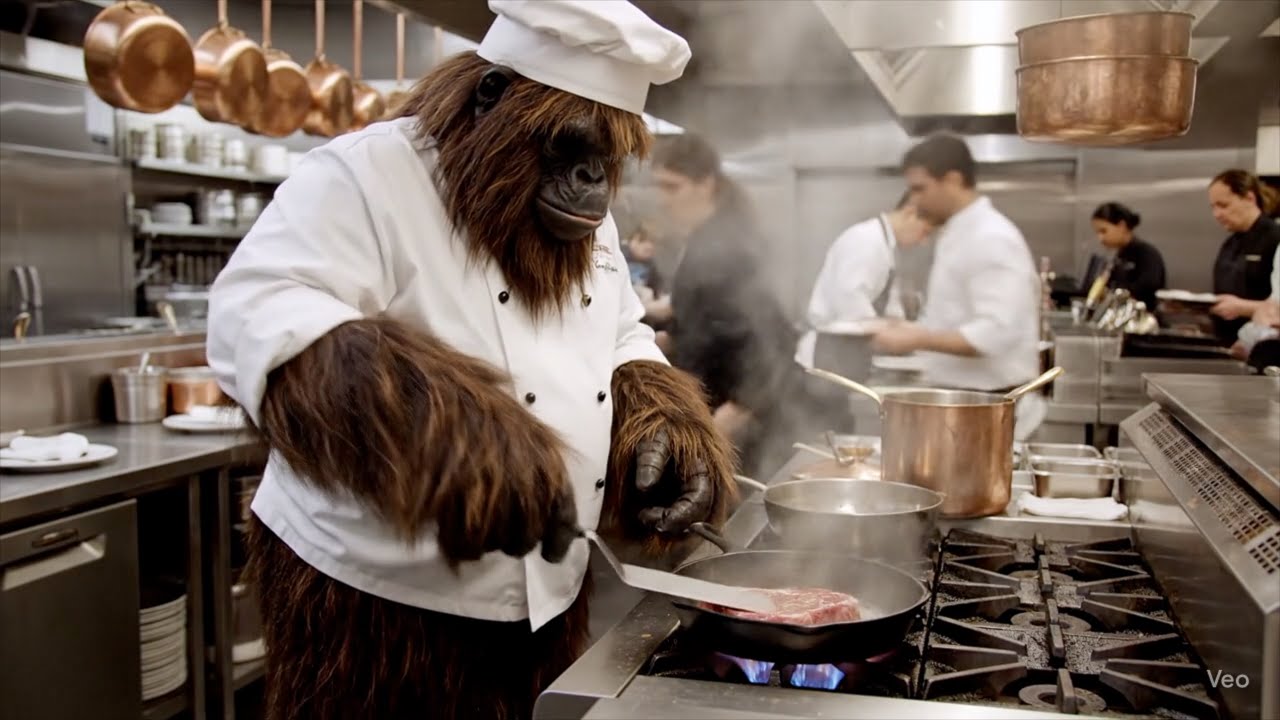 Bigfoot the Chef #Veo3 #Bigfoot #Chef - YouTube
