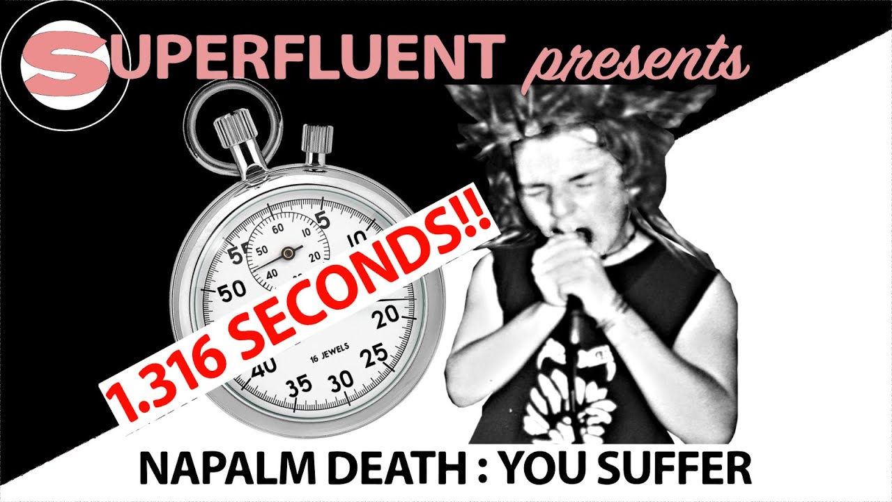 The World's Shortest Song - OTT Analysis - Napalm Death - You Suffer ...