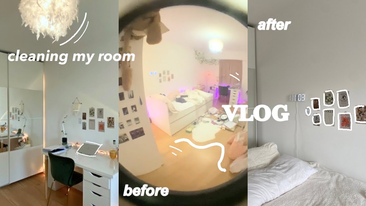 room MAKEOVER:: 🍙tidying room + aesthetic timelapses + productive daily ...