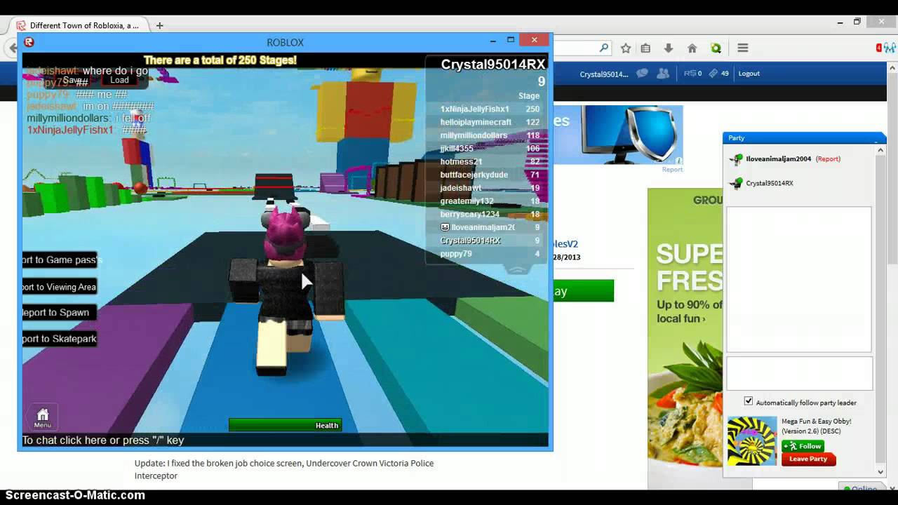 Obby challenge ep. 1 pt. 1 - YouTube