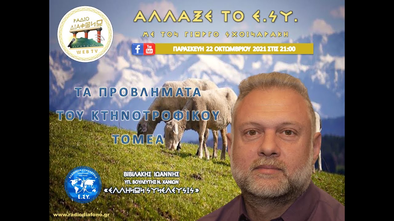 ΤΑ ΠΡΟΒΛΗΜΑΤΑ ΤΟΥ ΚΤΗΝΟΤΡΟΦΙΚΟΥ ΤΟΜΕΑ - YouTube