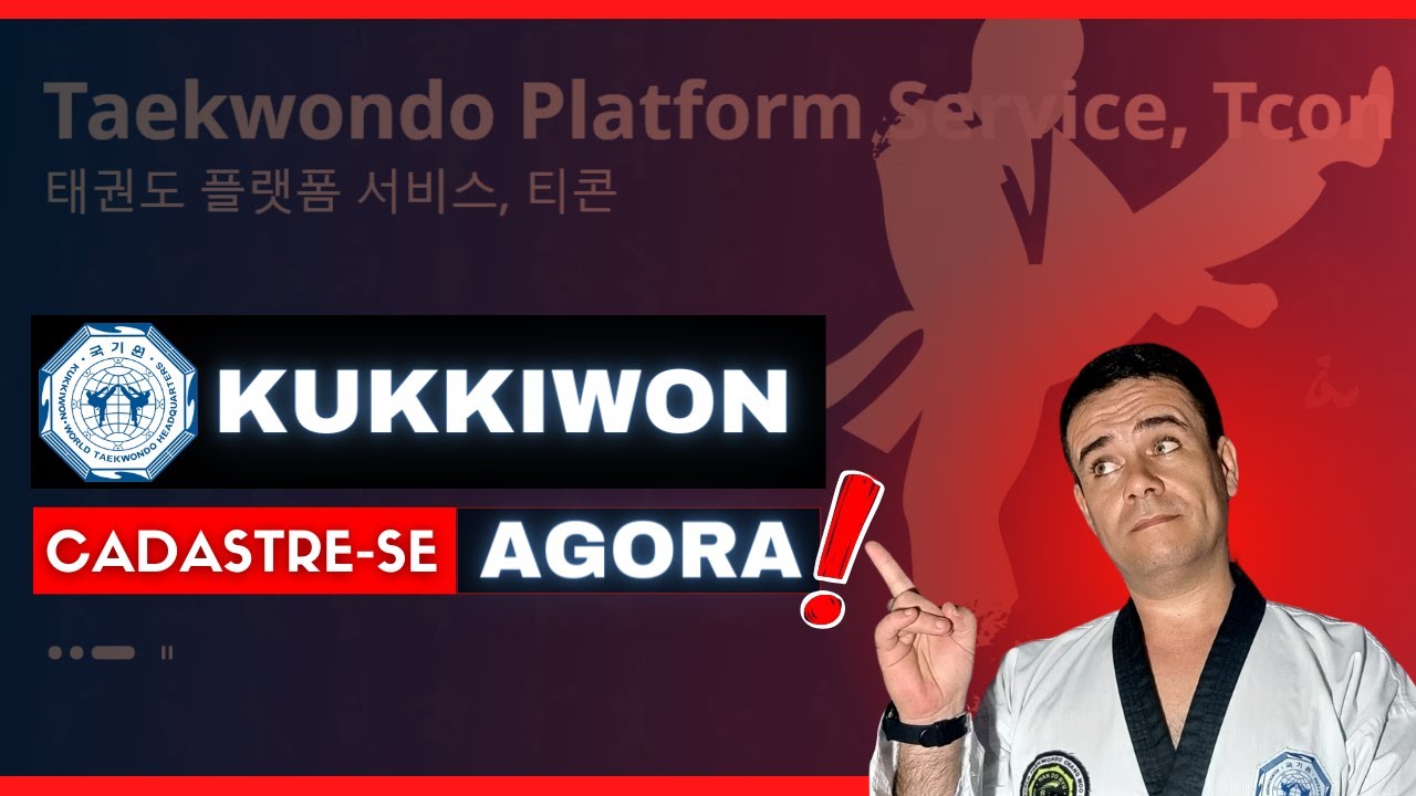 Como se Cadastrar no Novo Sistema do Kukkiwon | Passo a Passo para ...