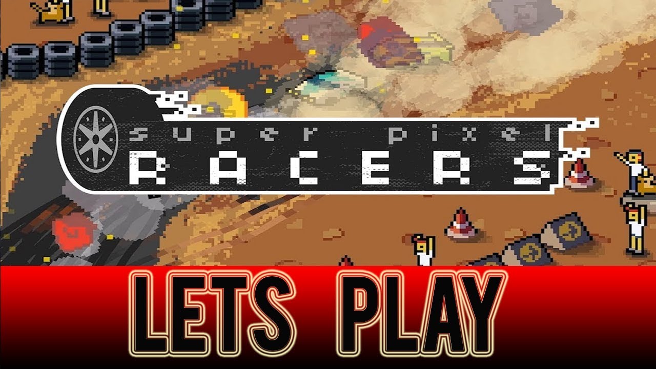 Super pixel Racers - 4 Player Gameplay - YouTube