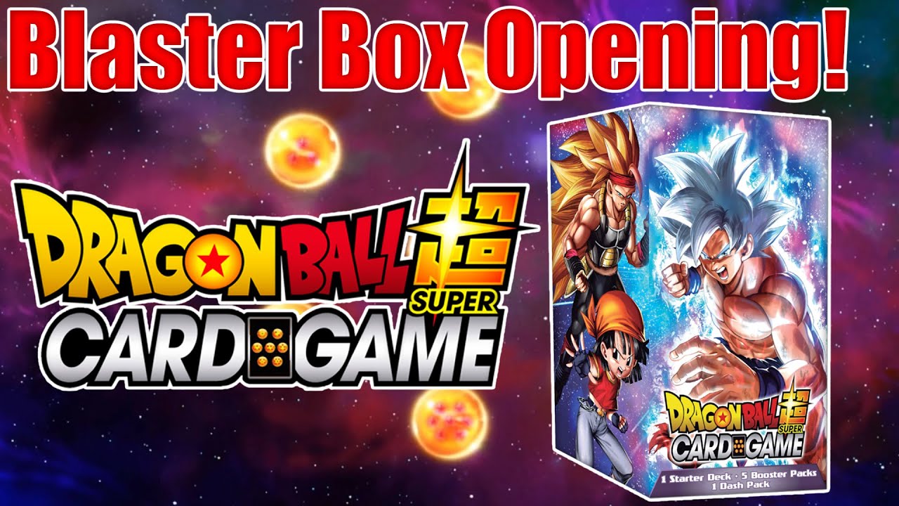DBS Blaster Box Opening! (Dragon Ball Super TCG) - YouTube
