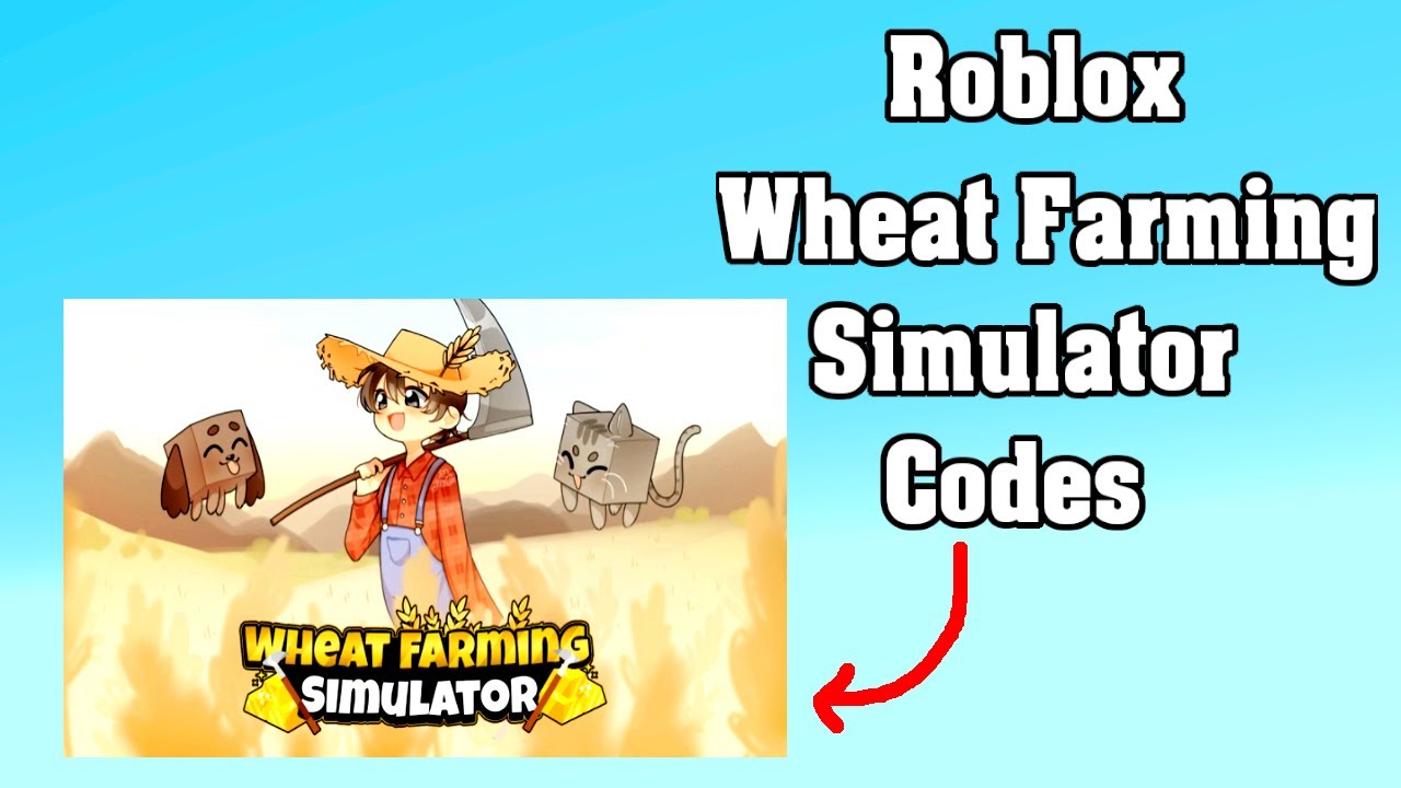 Roblox Wheat Farming Simulator Codes ! 😱 - YouTube