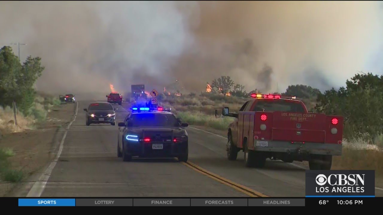 Fire Crews Gear Up For Wind And Fire Danger Ahead Friday's Red Flag ...
