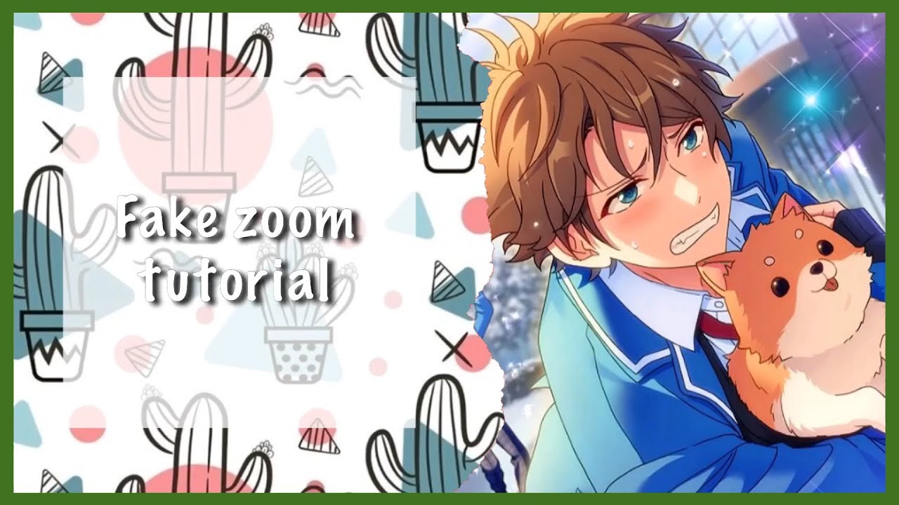 Fake zoom tutorial || video star - YouTube