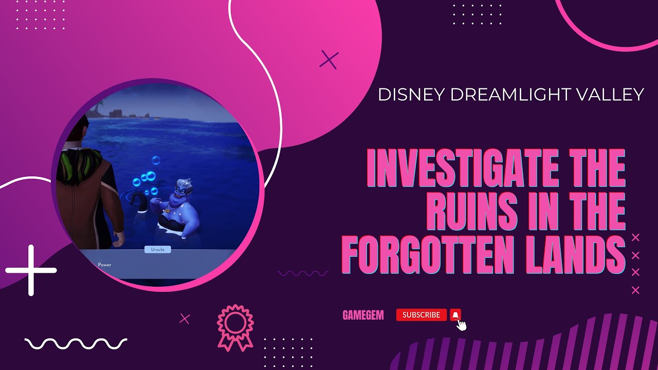 Investigate The Ruins In The Forgotten Lands [PS5] - YouTube