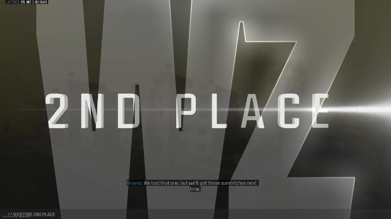 Call of Duty Warzone 2nd place - YouTube