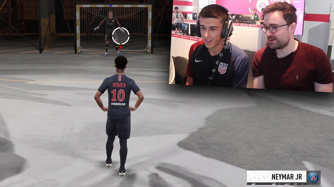 FIFA 20 Exclusive Volta Gameplay (PSG vs Barcelona ft. AJ3) - YouTube