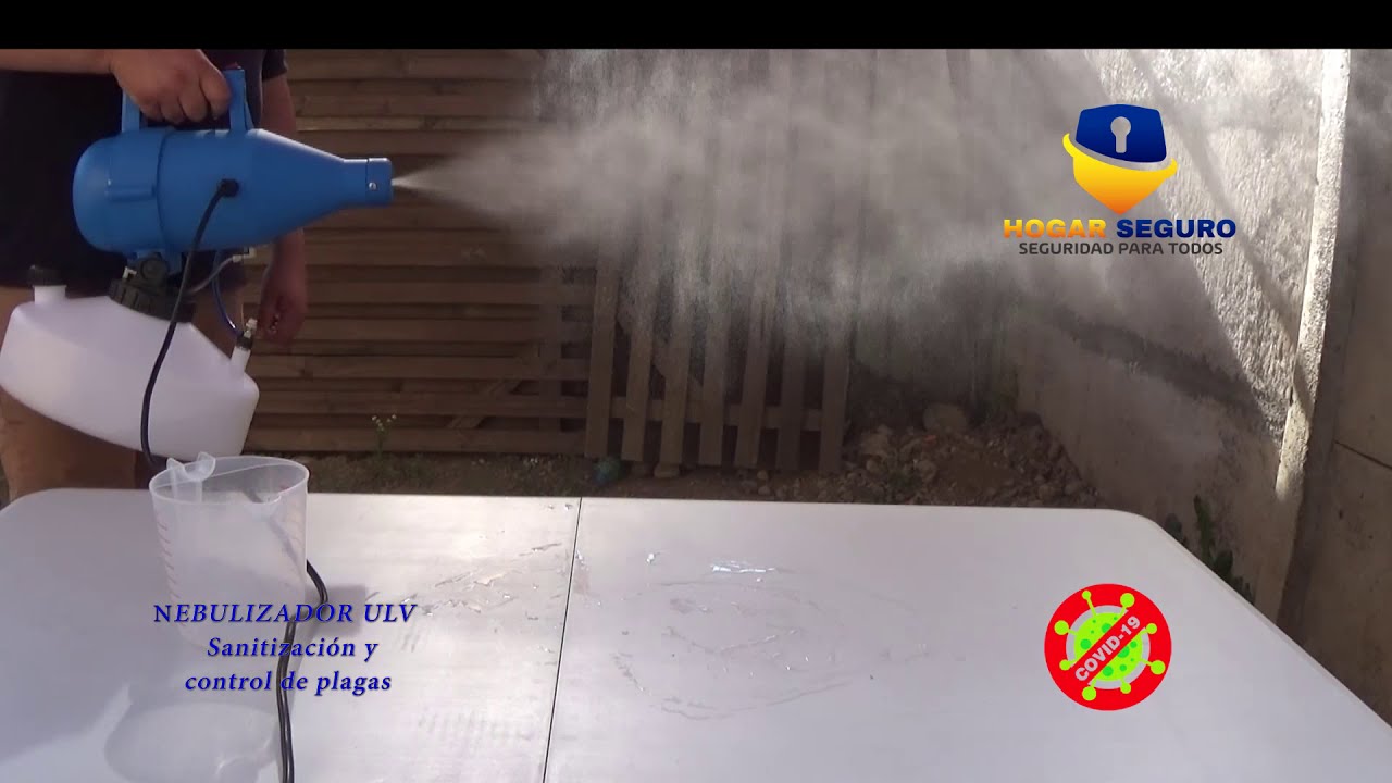 Nebulizador Ultra bajo volumen (ULV) - YouTube