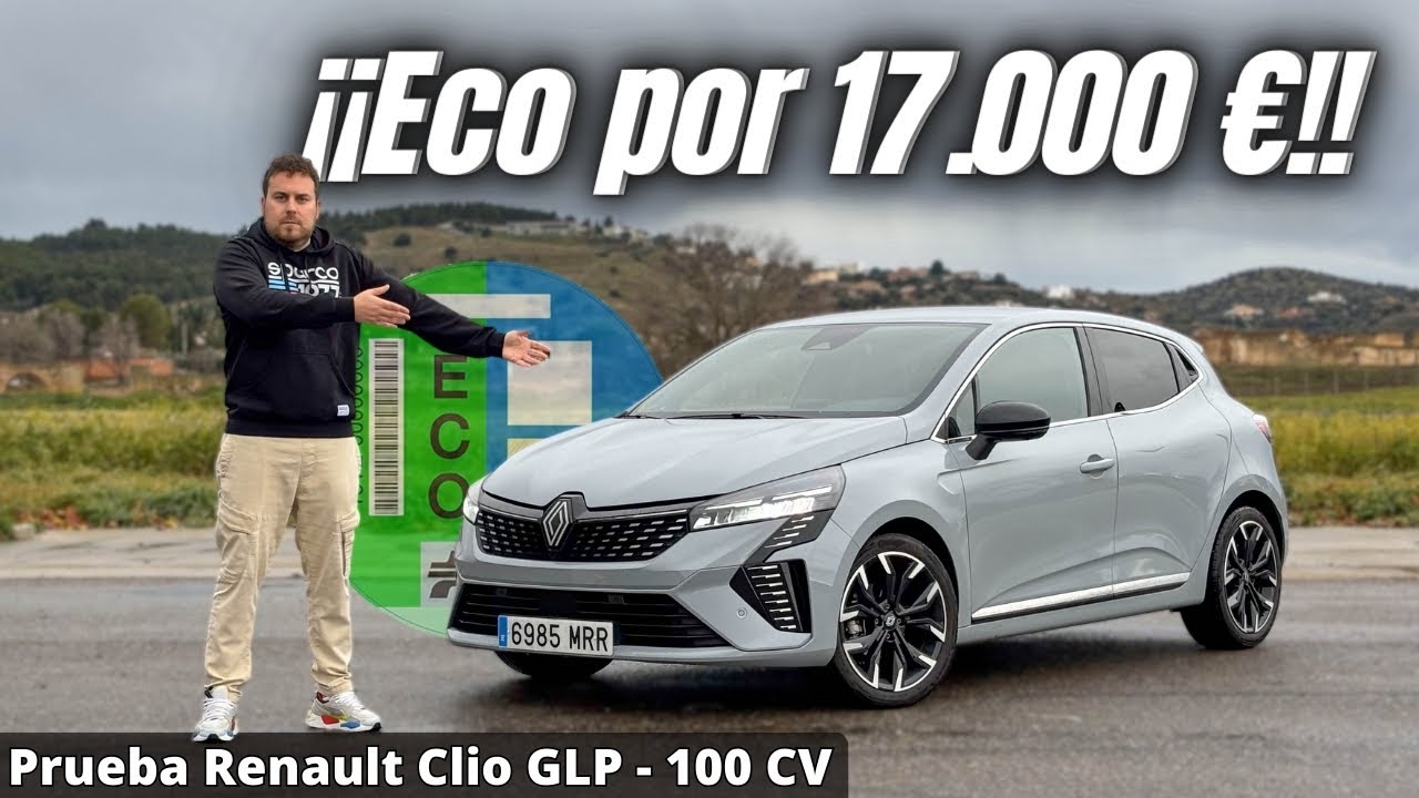 🚗 Prueba Renault Clio 1.0 Eco-G 100 CV 👉 ¿Mejor de GLP que Híbrido? ⛽ ...