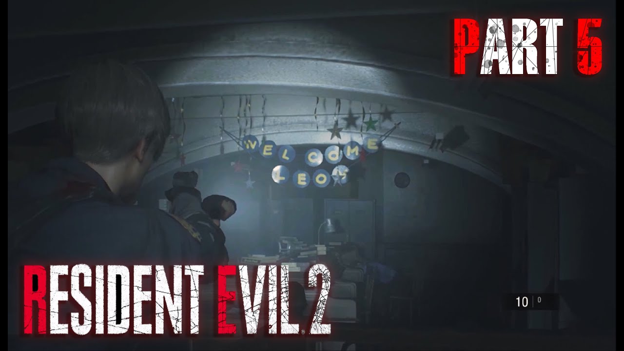 Resident Evil 2 (2019) (Pt. 5): Welcome Leon - YouTube