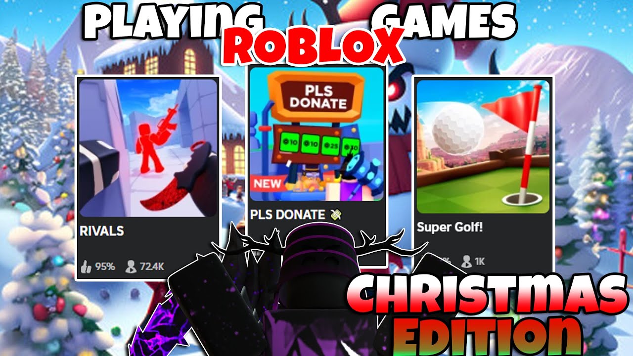 🔴 ROBLOX WINTER SPOTLIGHT CHRISTMAS EVENT!! - YouTube