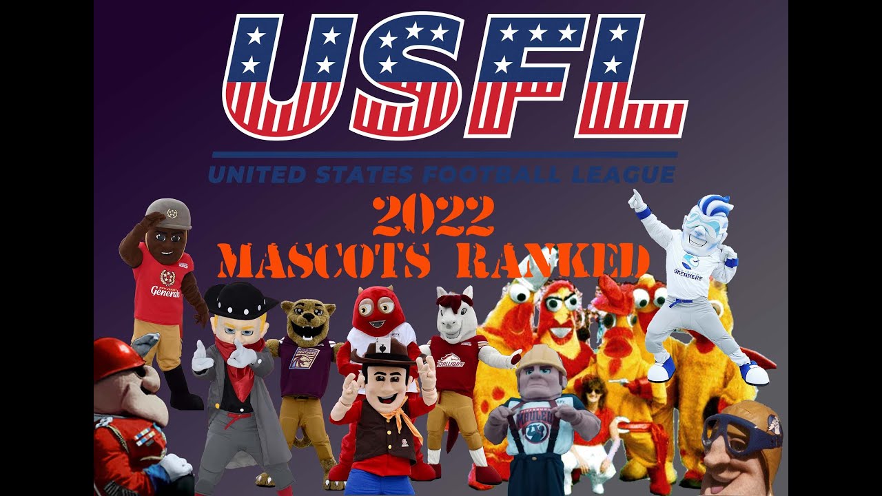 USFL 2022 Mascot Ranking - YouTube