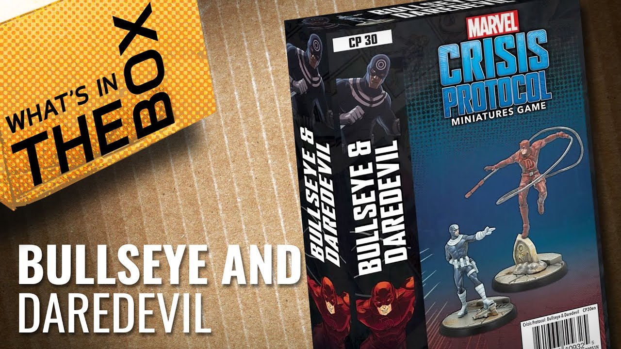 Unboxing: Bullseye & Daredevil | Marvel: Crisis Protocol - YouTube