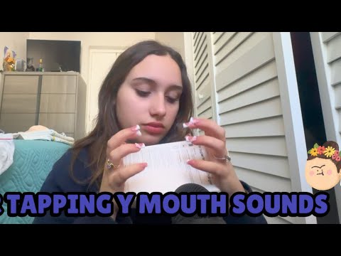 ASMR TAPPING Y MOUTH SOUNDS🩵 - YouTube