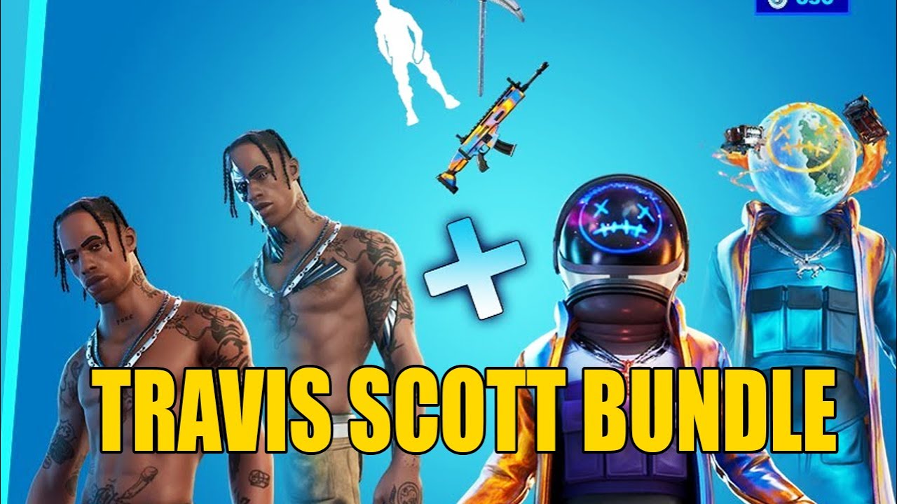 TRAVIS SCOTT Bundle Showcase in Fortnite - YouTube