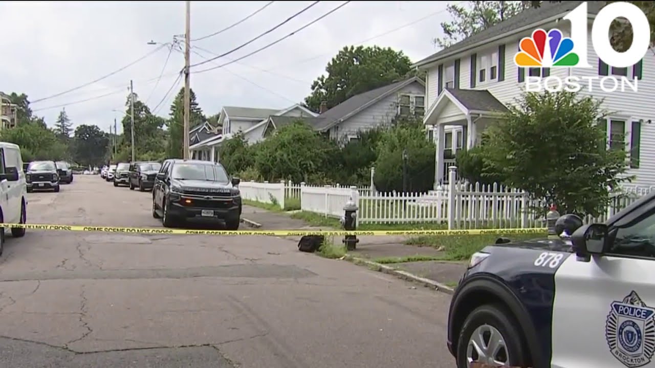 Brockton police investigate deadly shooting - YouTube