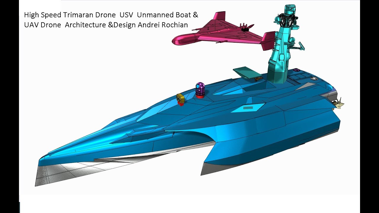 Binary Drone System: High Speed Trimaran Drone + UAV Drone Architecture ...