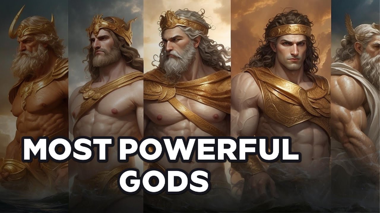 The Top 10 Most Powerful Gods // Greek Mythology - YouTube