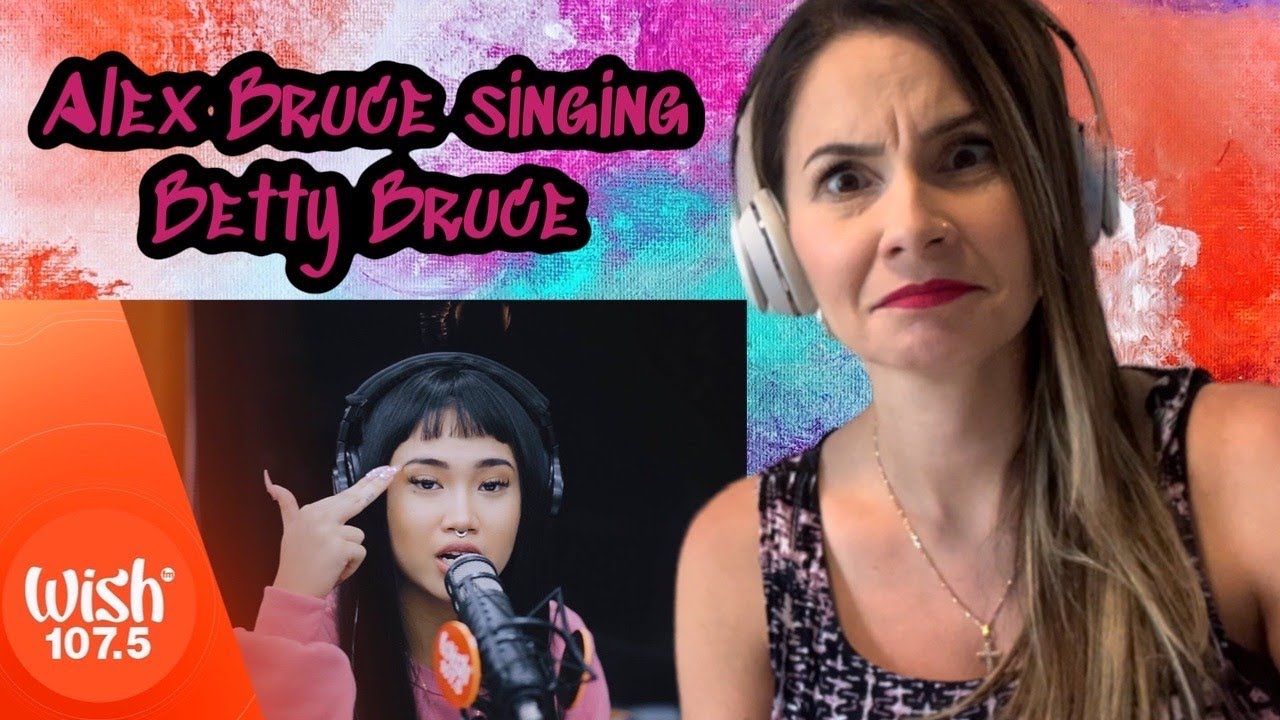 Reacting to Alex Bruce Singing Betty Bruce on Wish Bus - YouTube
