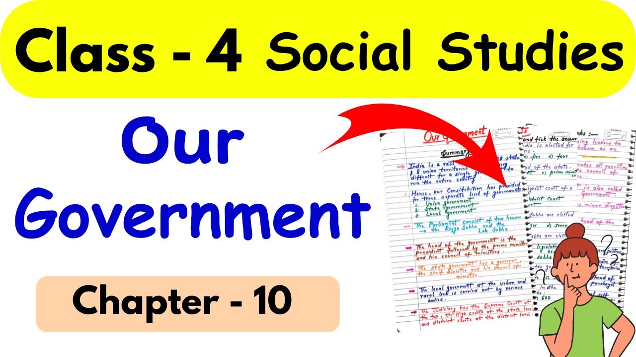 Our Government Class 4 | Social Studies | Class 4 Social Science ...