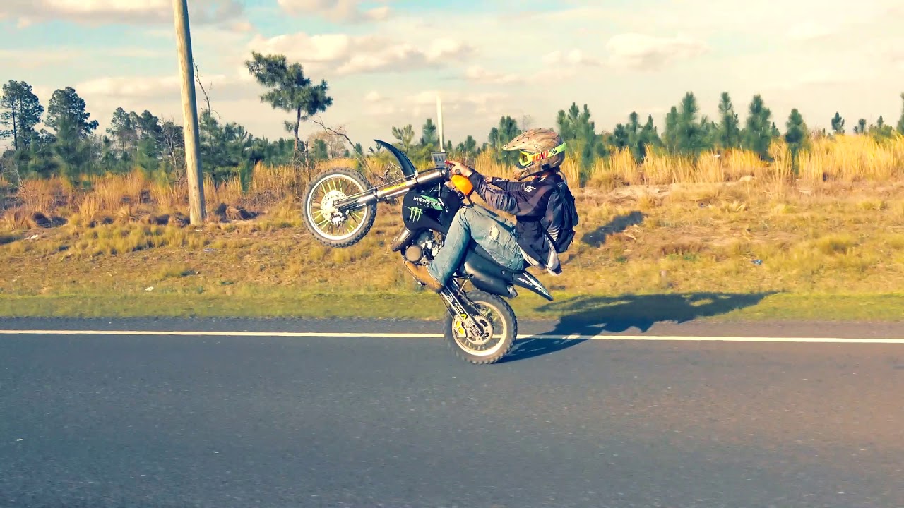 kx 85 Wheelie Compilation #1 - YouTube
