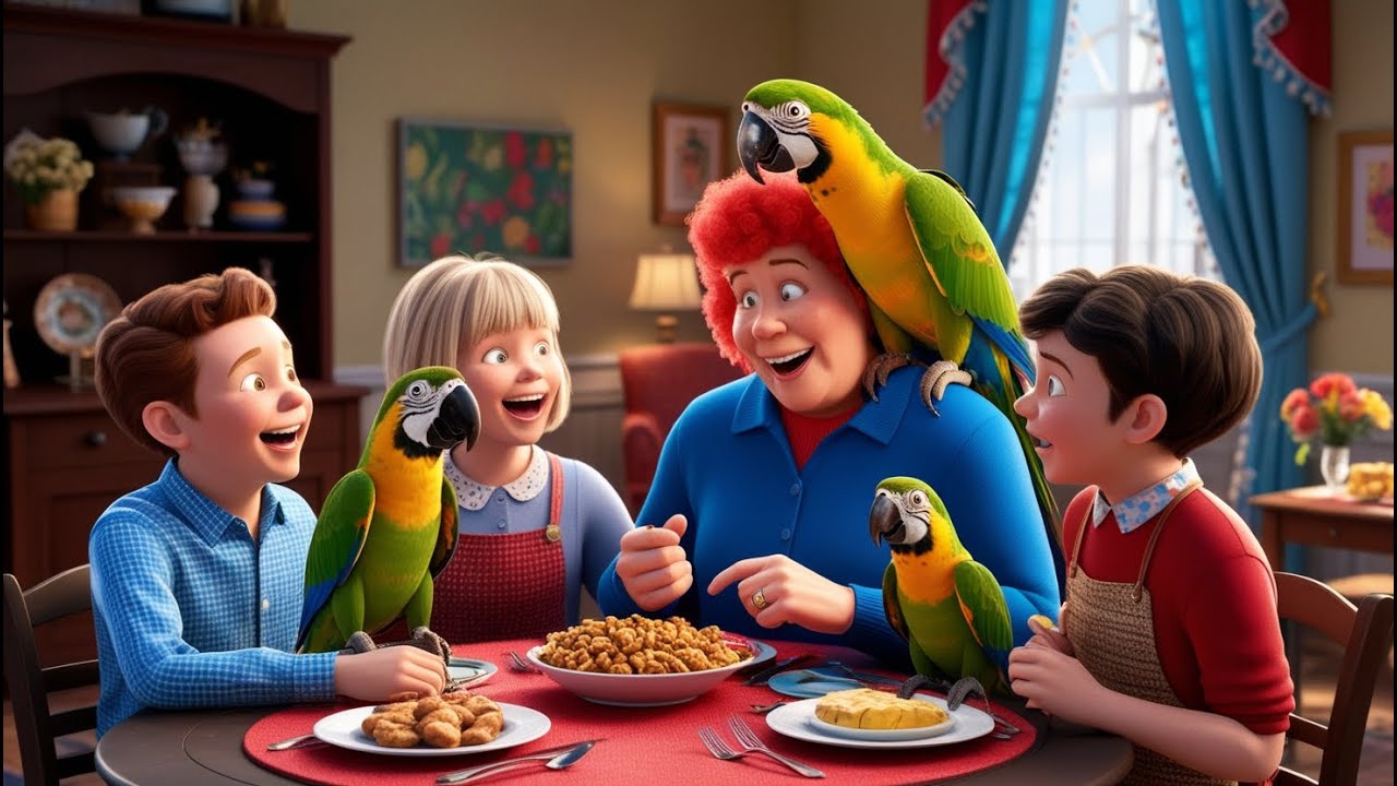 The Hilarious Adventures of Polly the Parrot - YouTube