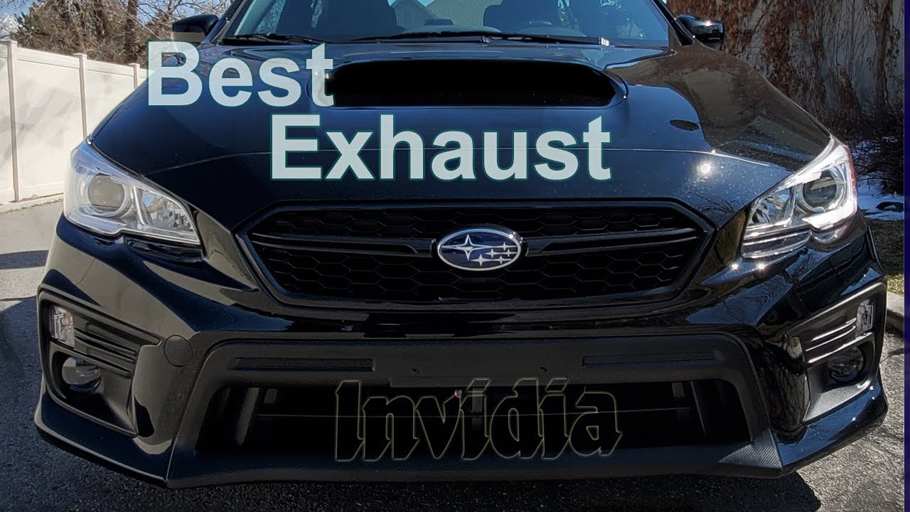 2018 WRX Invidia R400 Catback Best Exhaust! Review - YouTube